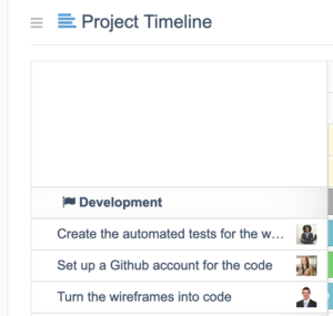 How to Use the Project Timeline Extension – UpStream