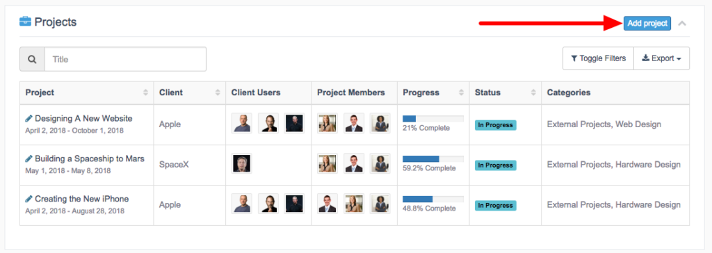 Create And Edit Projects From The Upstream Frontend Upstream